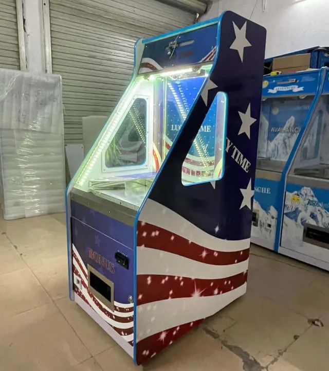 Hot Sale Cheap Indoor Arcade Game Machine Coin Pusher Win Prize Lottery ...