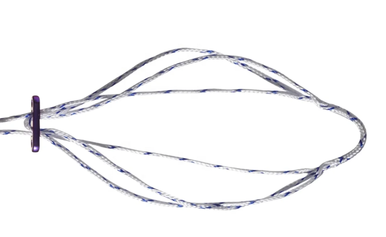 Titanium Endobutton for ACL/PCL Orthopedic Suture Implantation