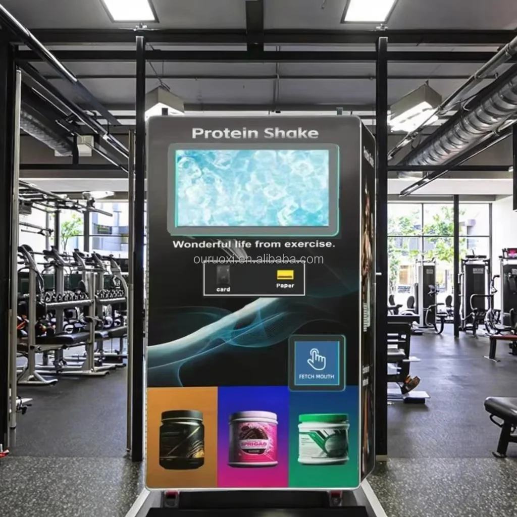 Protein Vending Machines - Convenient Fitness Solutions