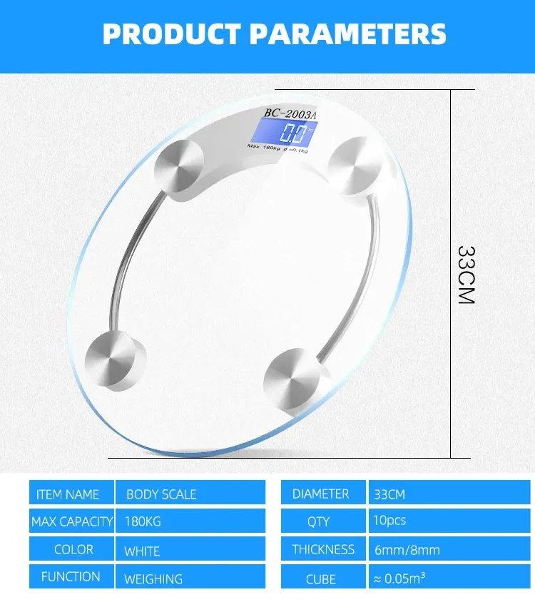 Veidt 150kg Mechanical Bathroom Scale Body Scale - Buy 150kg Body Scale ...