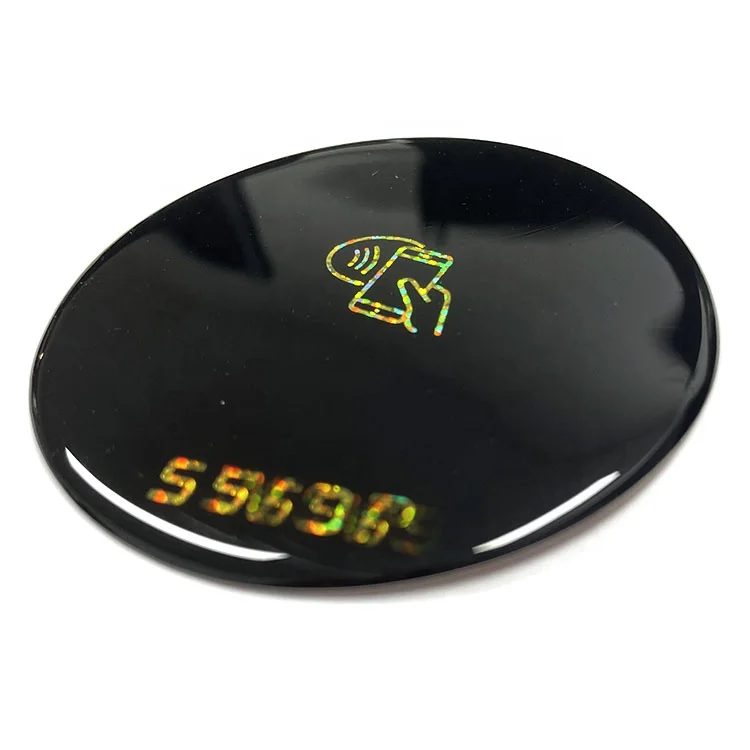 Restaurant Installation Waterproof Epoxy Qr Code Nfc Menu Discs With ...