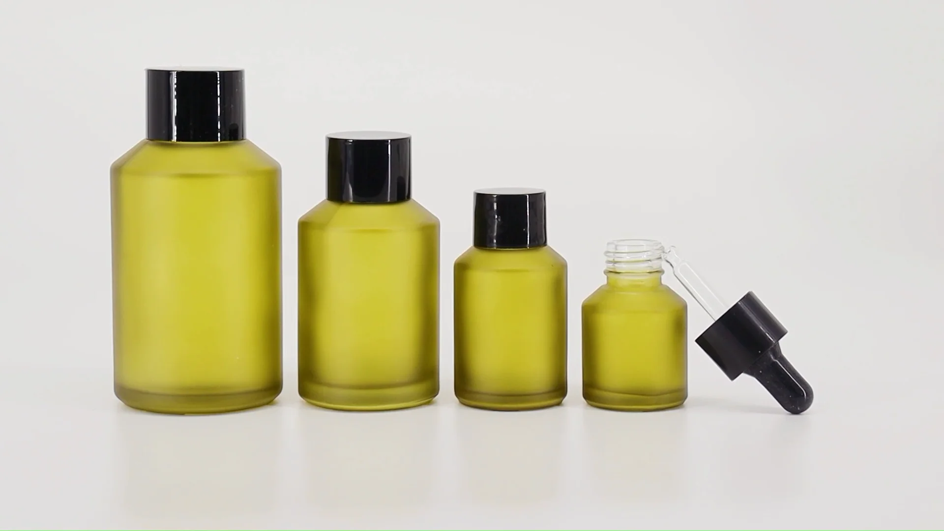 30ml 60ml High Quality Oblique Shoulder Bottle Serum Essential Oil ...