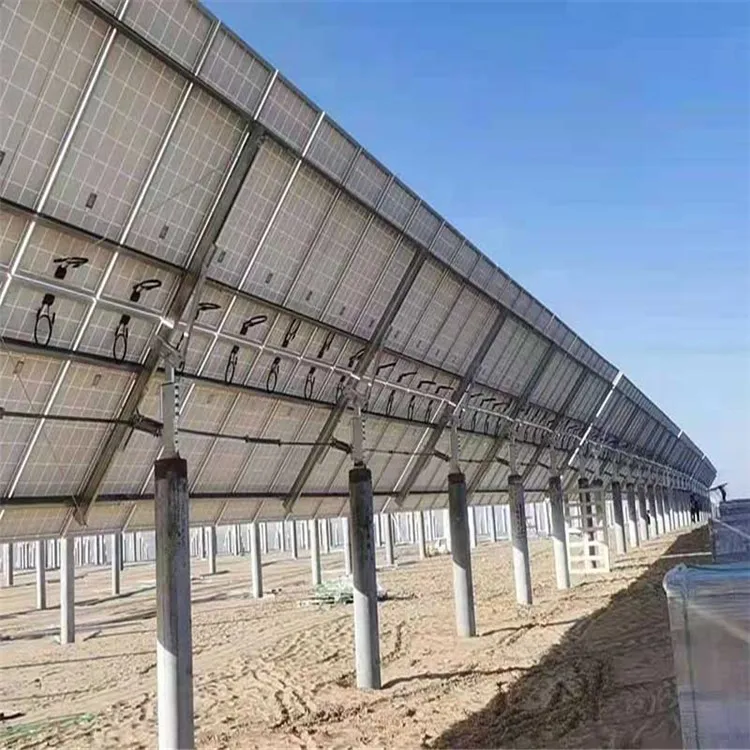 Galvanised Steel Brackets System Solar Array Ground Mounting System ...