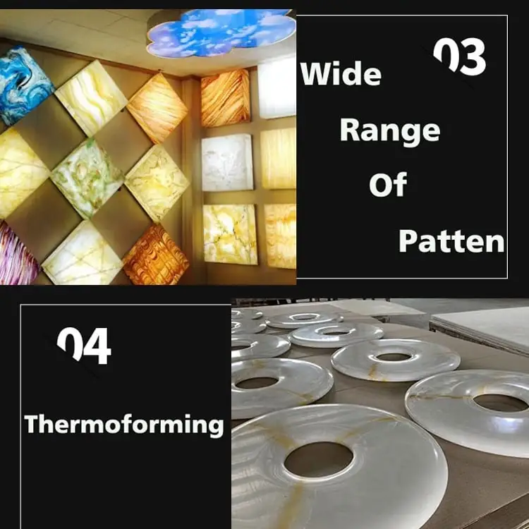 Custom Laminated Acrylic Ceiling Panels - Decorative & Durable