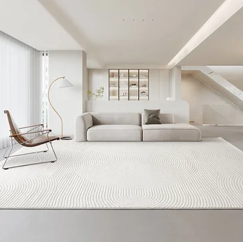 Kezi White Cream Neutral Large Carpet 3m Area Rugs 10x13ft Living Room ...