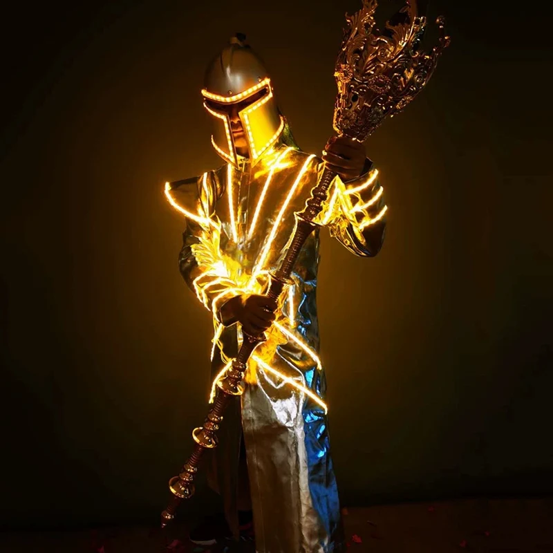 LED Costumes LED GlowRobe Illuminate Bar Scene Light up Wine for ...