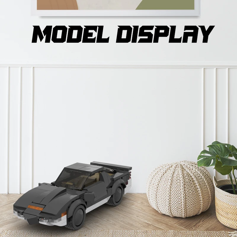 C7226 Kitt - Knight Rider (+karr) Toy Car Educational Kids 203pcs Diy ...