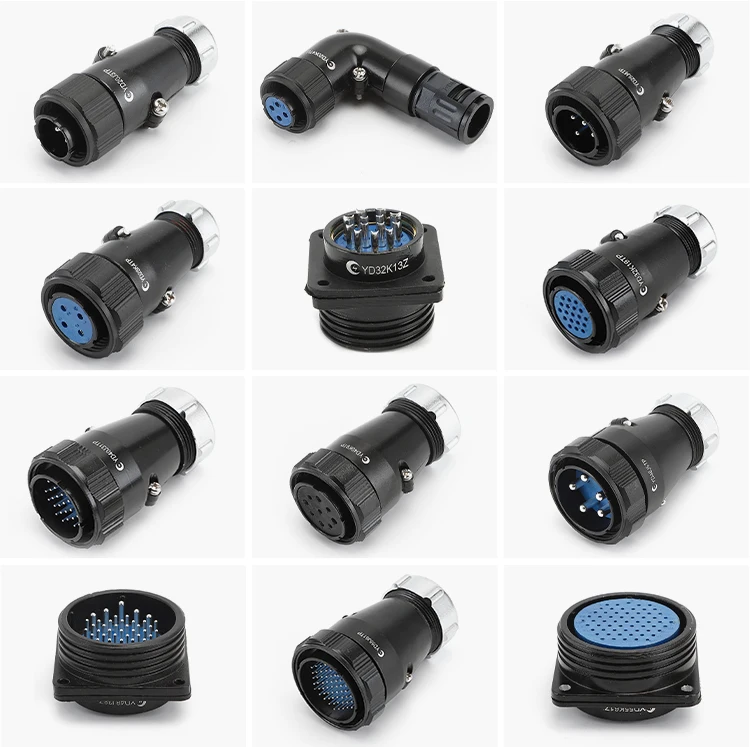 Weipu Connector Jiancha Yd Series Solder Waterproof Metal Circular ...