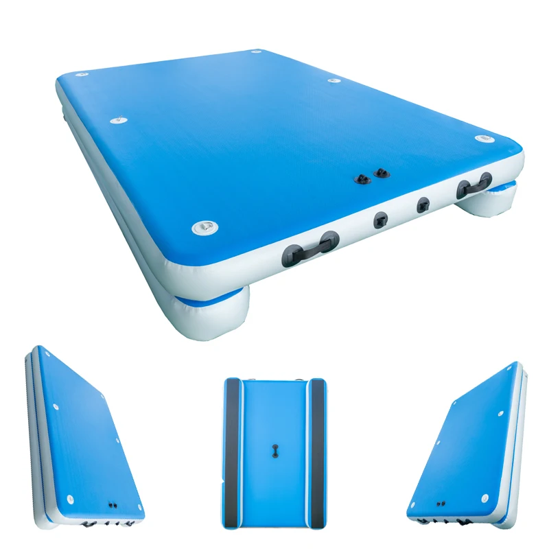Inflatable Floating Platform Portable Floating Platform For Water Play ...
