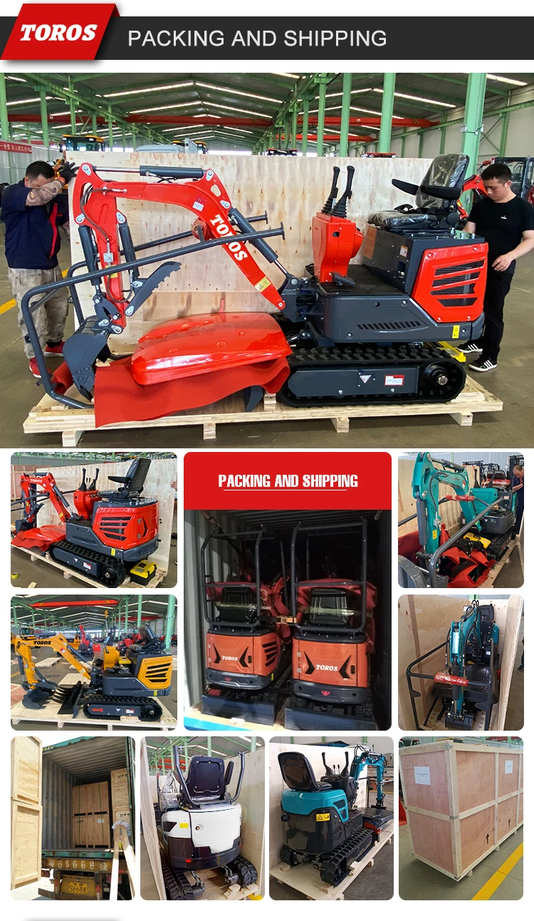 Hydraulic Mini Micro Excavator Mini Digger Hammer Mini Excavator 1ton 0 ...