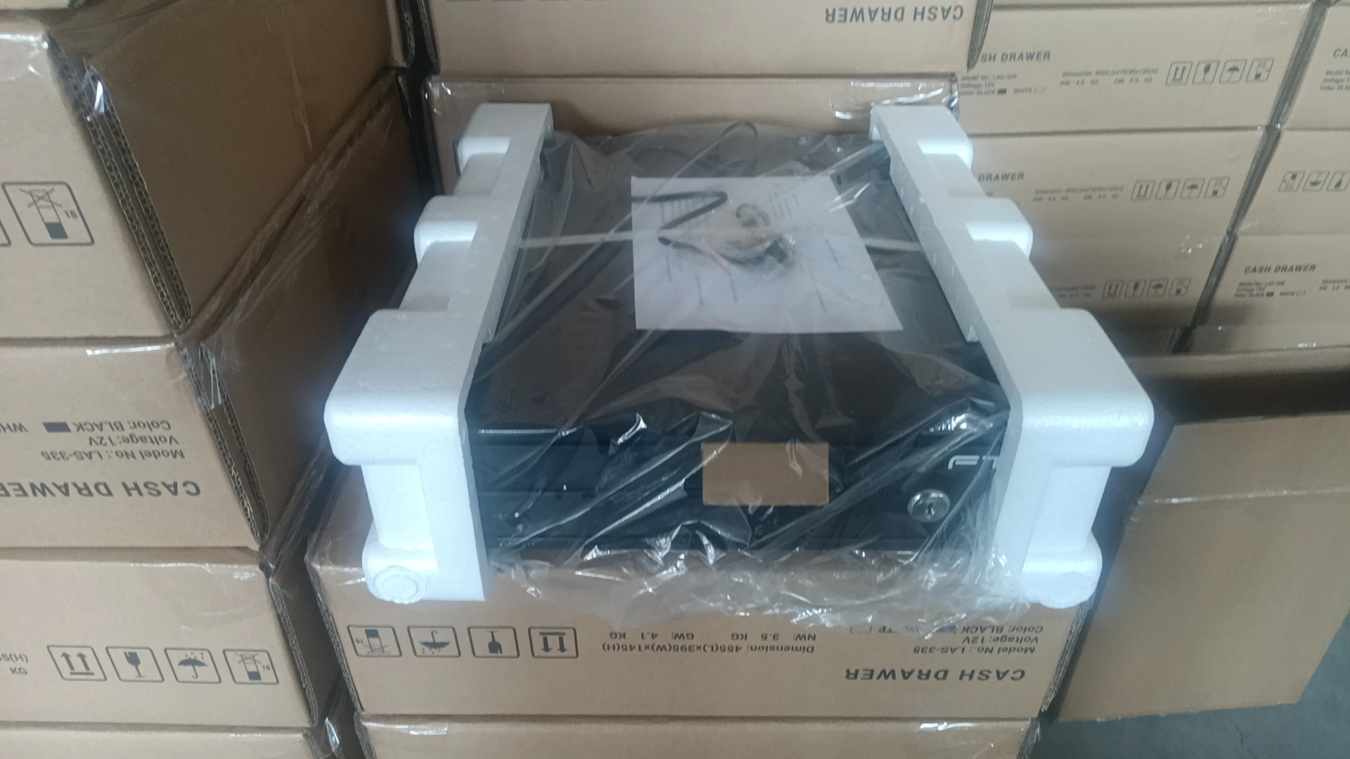 405 Plastic Drawer Electronic Money Cash Drawer Pos Lock Pos System ...