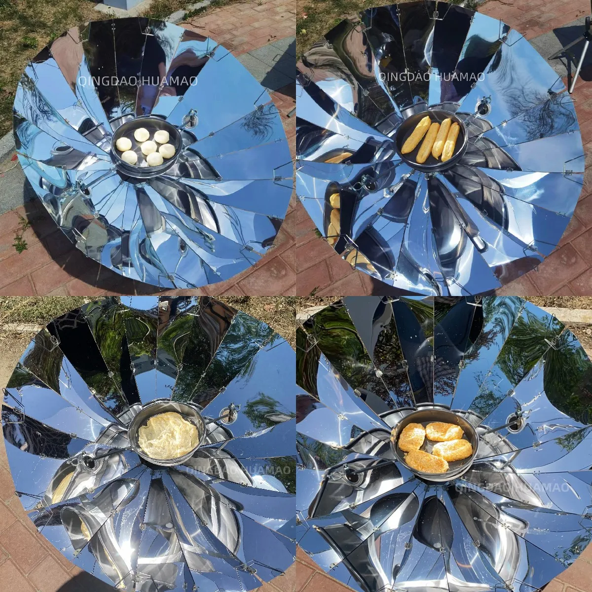 Outdoor Foldable Aluminum Solar Cooker - Buy Portable Solar Cooker ...