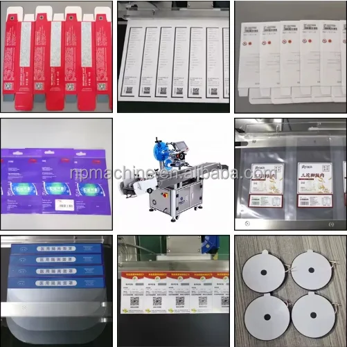 Label Applicator Flat Surface Labeling Machine for Bag Box Labeling ...