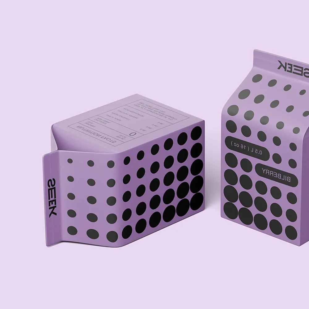 Customized Special Milk Liquid Packaging Paper Box Wholesale