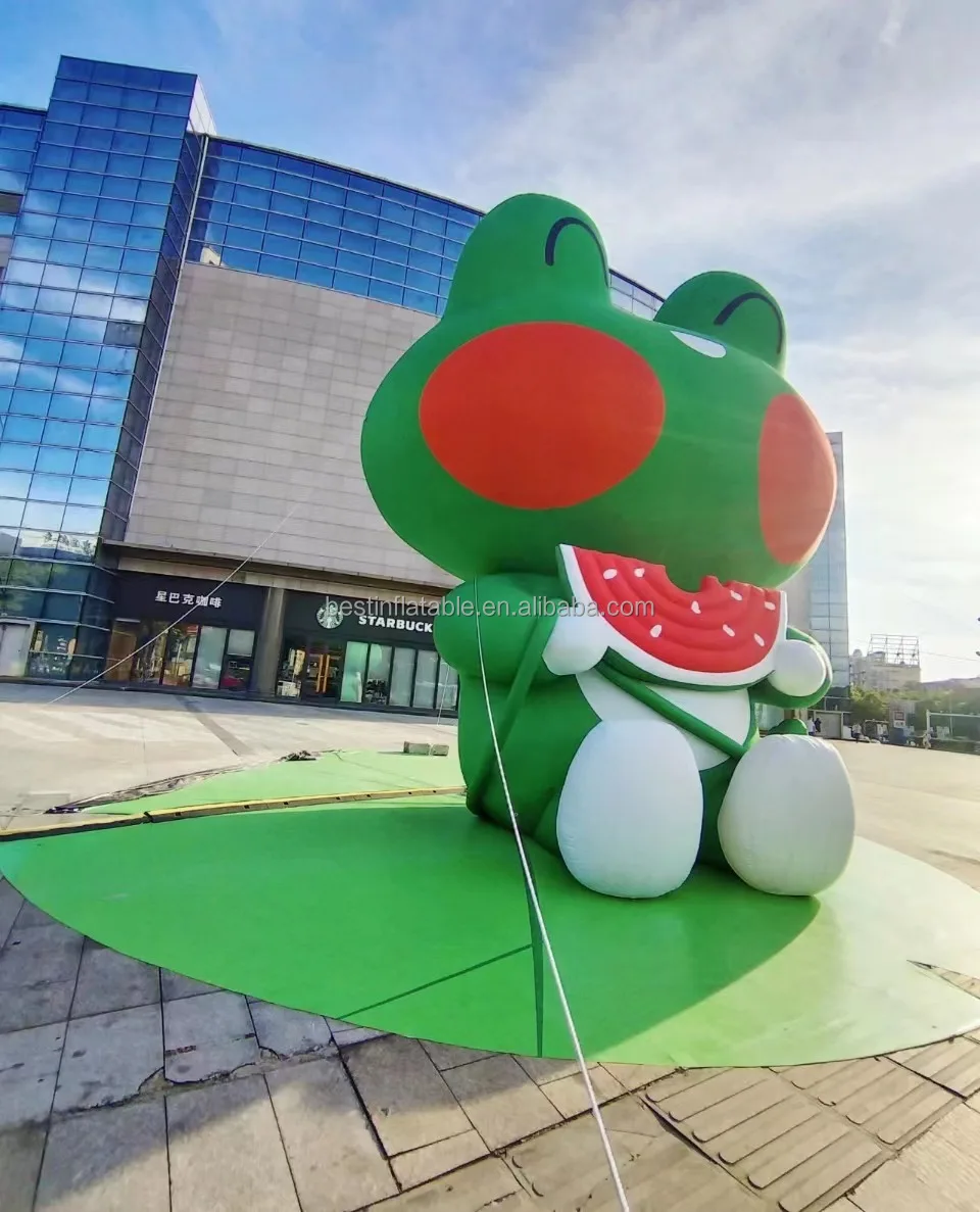 Giant Inflatable Mascot Custom Inflatable Frog Cartoon - Buy Inflatable ...