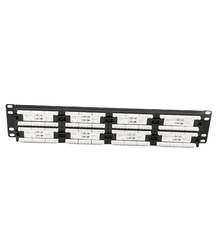 Chinese Manufacture 2u 48 Port Rackmount Mountable Pass-thru Coupler ...