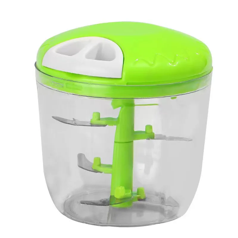 Kitchen Food Processor Meat Grinder Cutter Spin Chopper With Pull ...