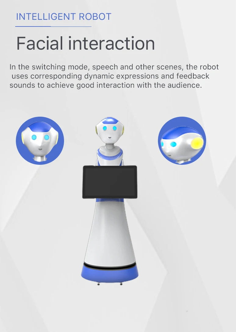 Showroom Guide AI Humanoid Roboter Commercial Welcome Reception Robot ...