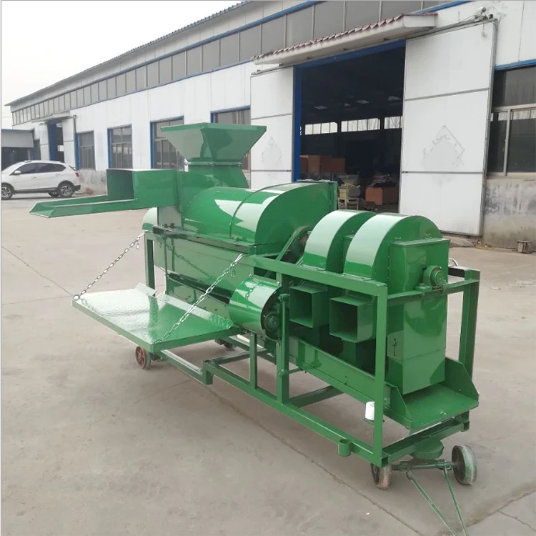 Multifunctional Big Soya Beans Mung Bean Thresher Machine Mobile Rice ...