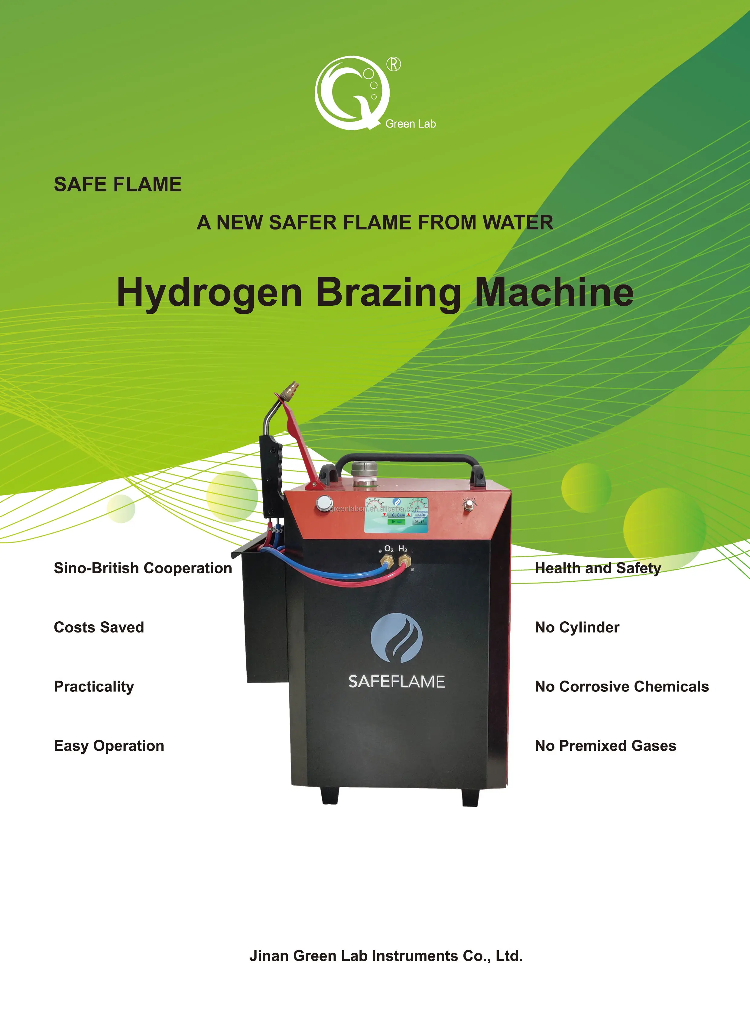 SF6000 Oxygen Hydrogen Brazing Welding Soldering Machine