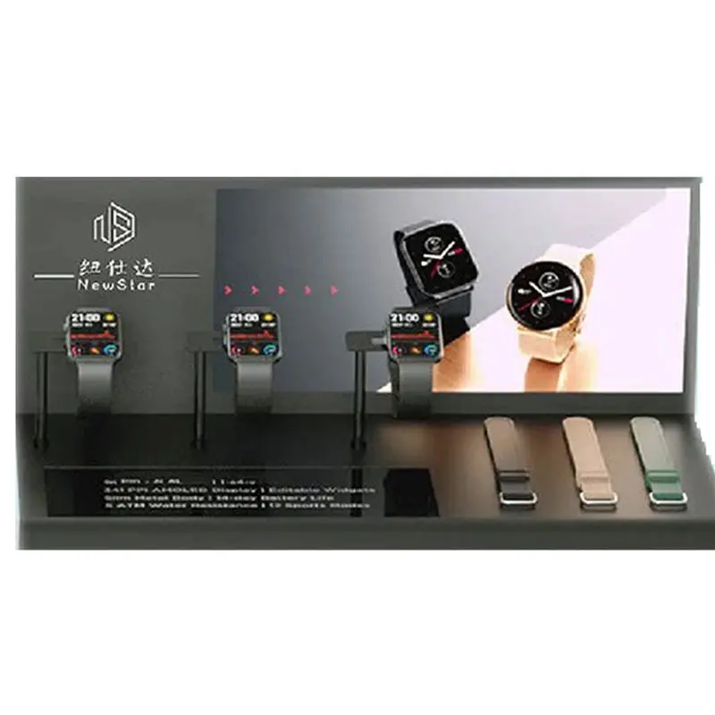 watch display stand custom design acrylic booth clear plastic ...