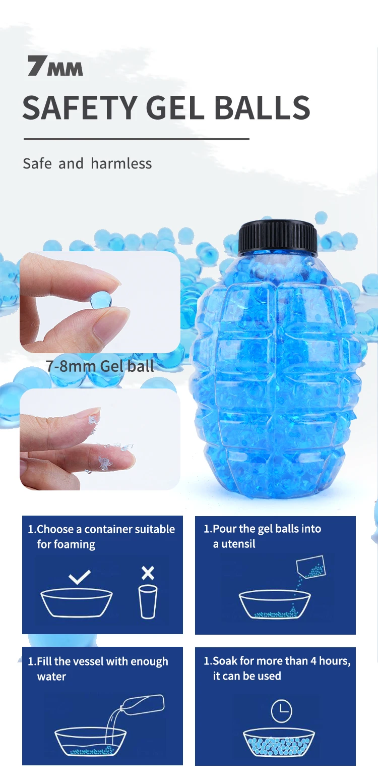 Krissvector Gel Blaster Electric Splatter Gel Ball Blaster With Water ...