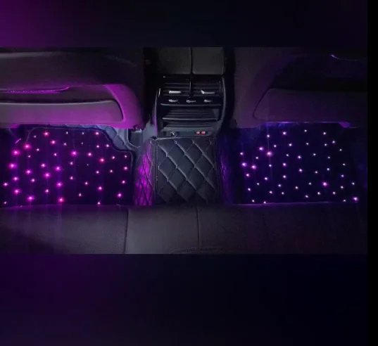 Universal Durable Full Set Car Interior Floor Optic Fiber Star Light ...