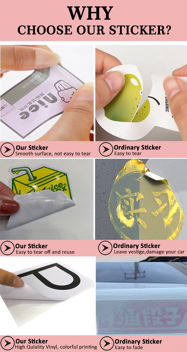 Round Clear Transparent Logo Plastic Pvc Viny Waterproof Roll Label ...