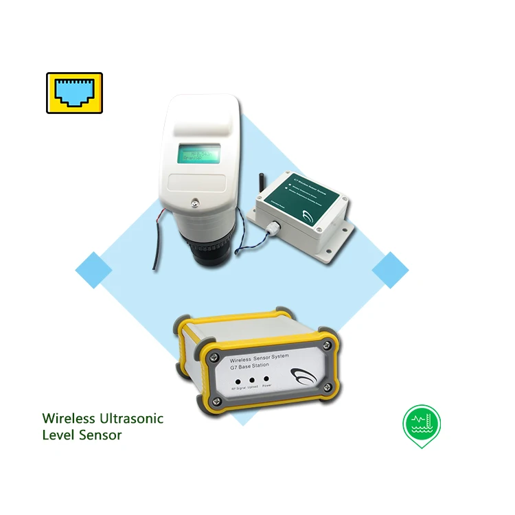 Pressure Transmitter Lorawan Wireless Ultrasonic Fuel Level Sensor Ultrasonic Liquid Level ...