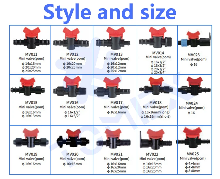 Tomeex Irrigation Mini Valves - Durable & Efficient