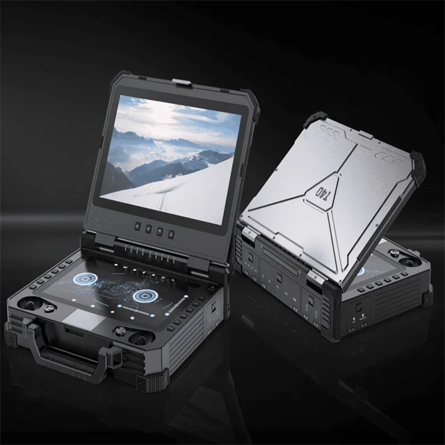 T40 Dual-screen Ground Station Figure Cnc Integrated Win10 Handheld ...