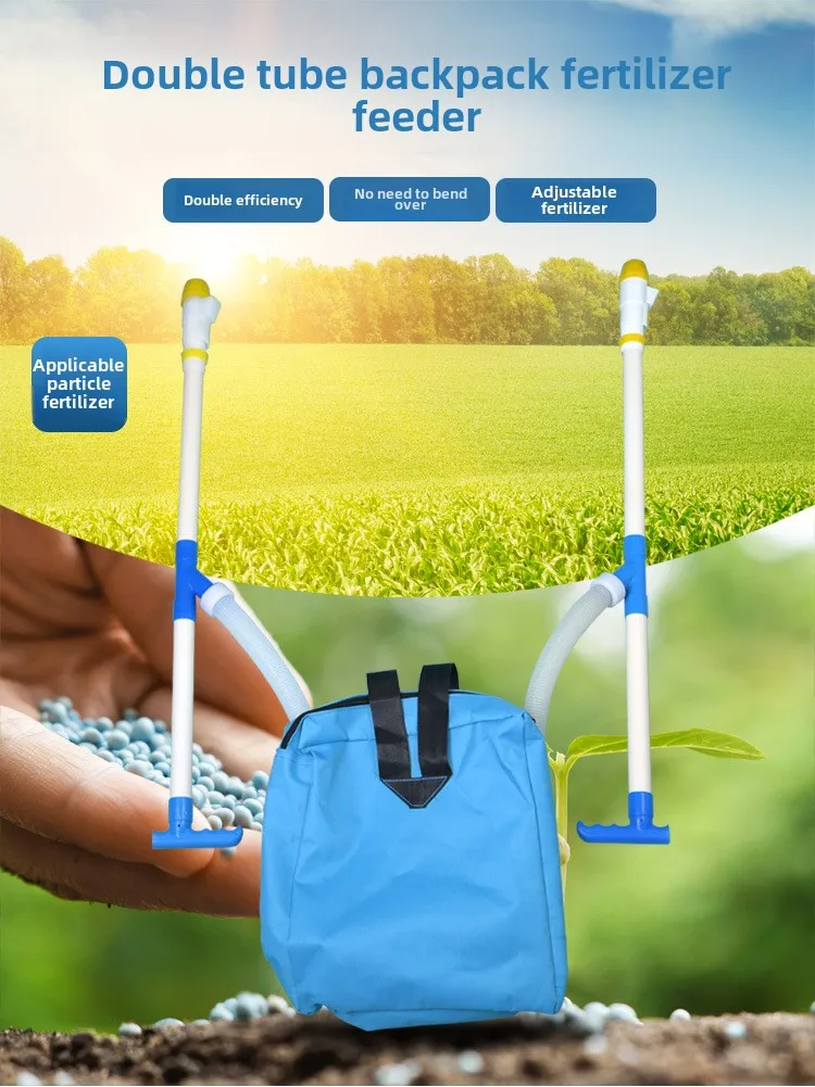 Corn Granular Backpack Fertilizer Applicator - High Efficiency