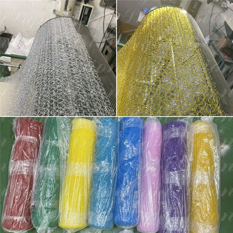 New Environmentally Friendly Materials PVC Mesh Net for Christmas ...