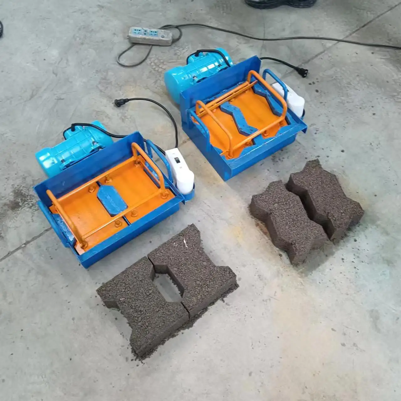Manual Cement Hollow Block Machine - Efficient Brick Making