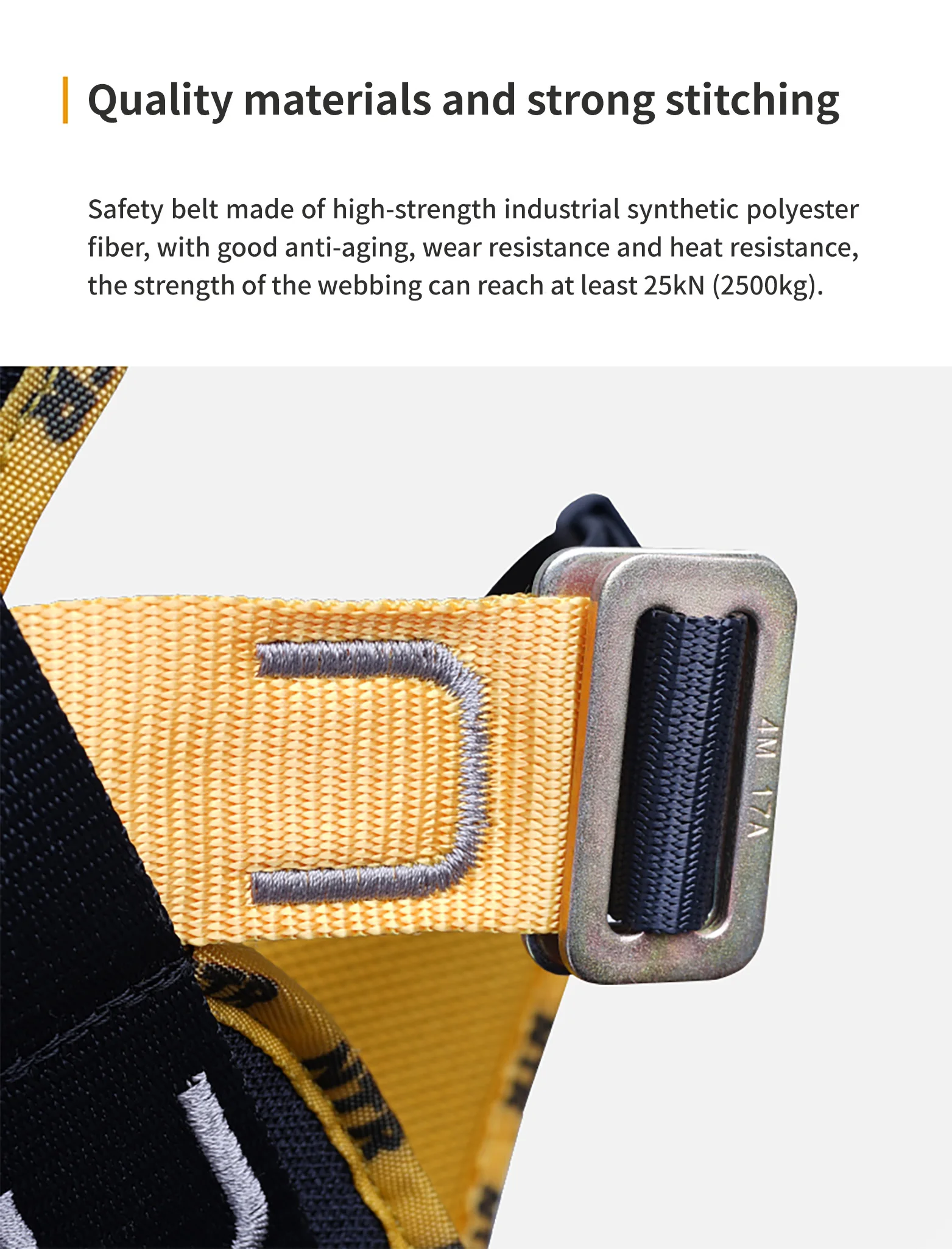 Waist Safety Belt Harness For Construction Work Full Body Safety ...