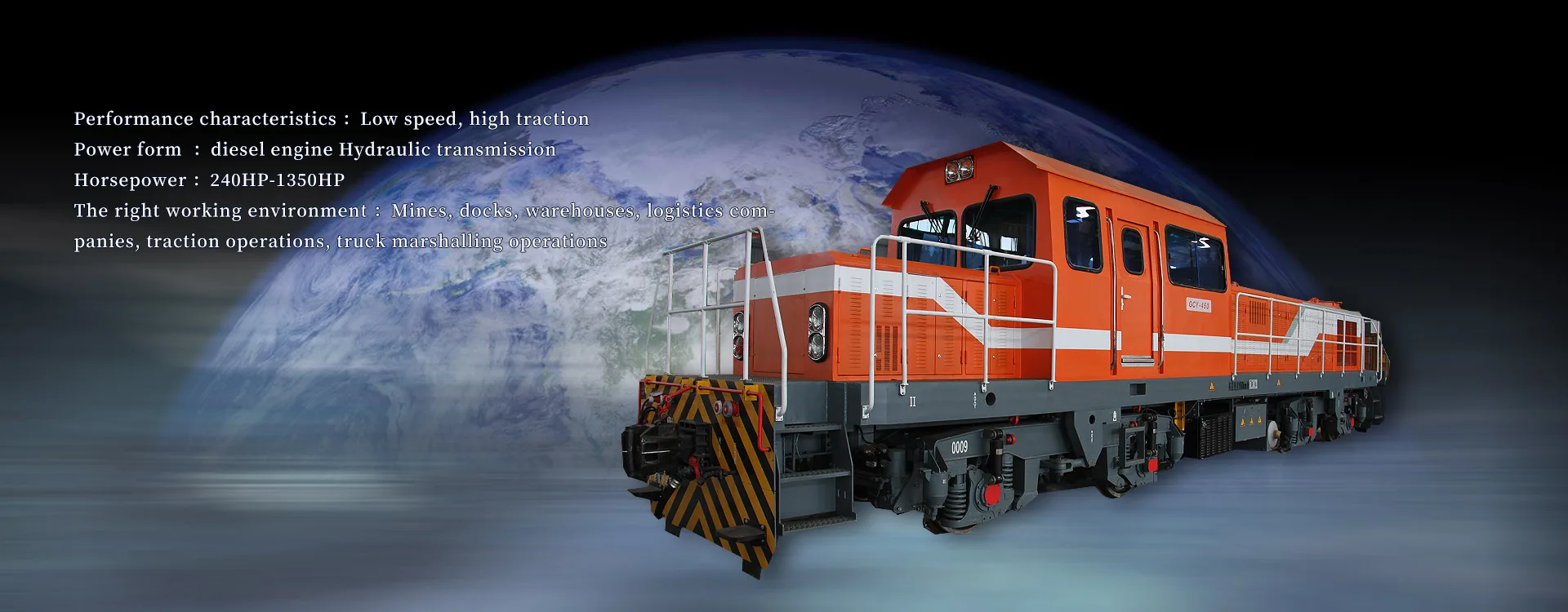 1250kw Hybrid Locomotive Shunting Machine with Spare Parts