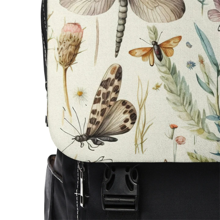 Cottagecore Backpack Moth School Wildflower Backpack Women Gift Witchy ...
