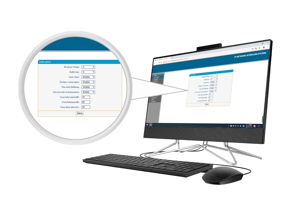 SPON XC-9000 IP Network Public Address PA Paging Intercom System Software
