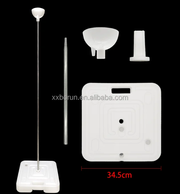 Custom Retractable Balloon Holder - Outdoor Display Stand