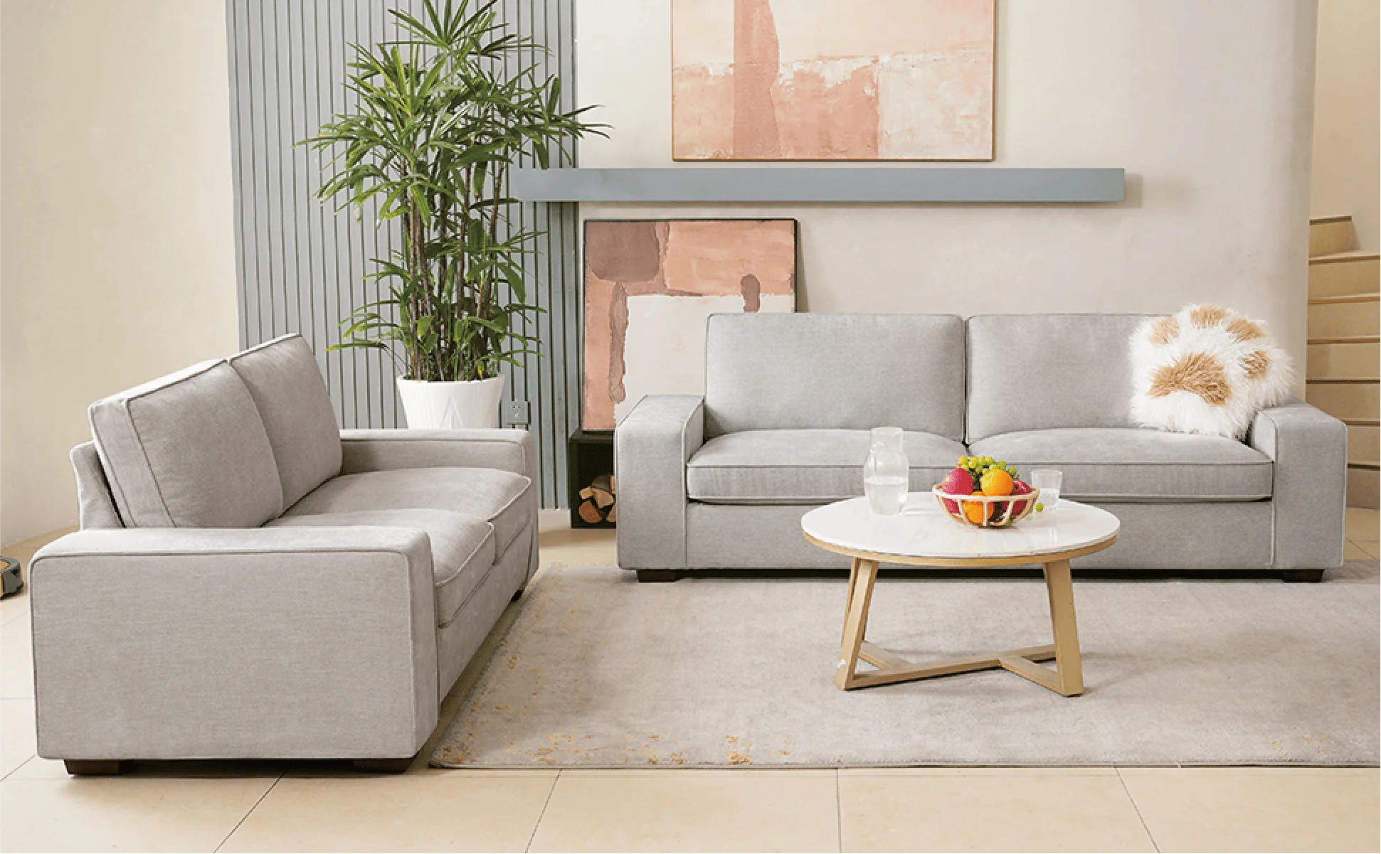 Sans Living Room Modern Sofas Modular Kd Sectional Couch Sofa Loveseat ...