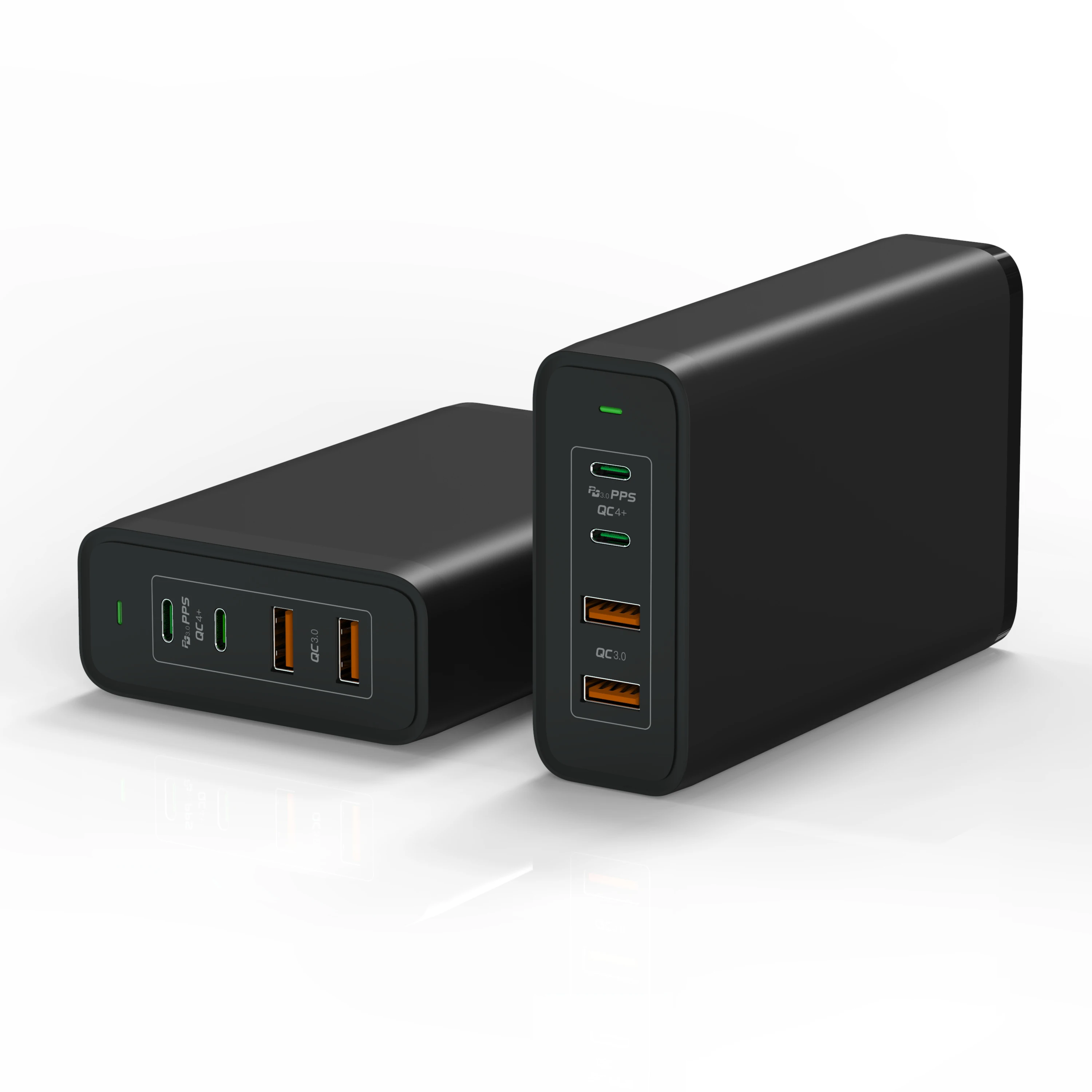 High Power Fast Charging 6-Port 4C 2A 200W 100W USB Type-c PD 3.0 Quick ...