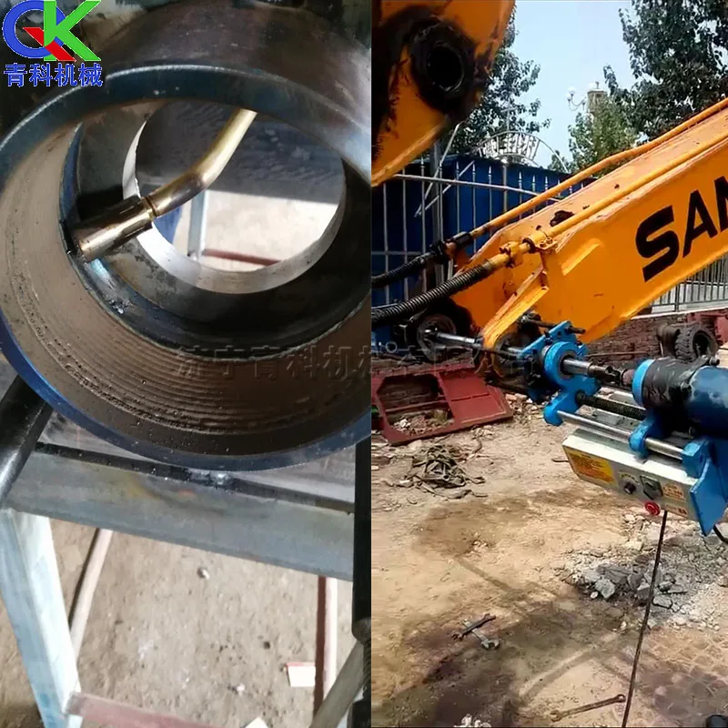 Portable Mobile Boring-Welding 2 in 1 Machinery for Excavators