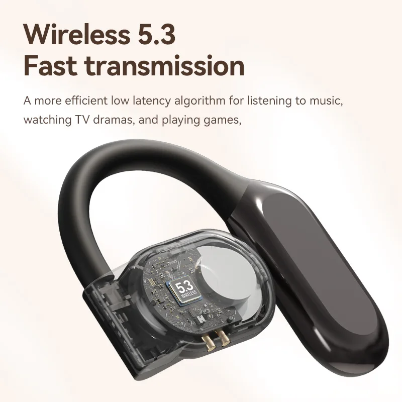OWS TWS Wireless Earphones with Super Bass & Noise Reduction