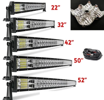 Off Road Led Bar Light,2 Row Barra Led 32" 42" 50" 22inch 52inch 12d ...