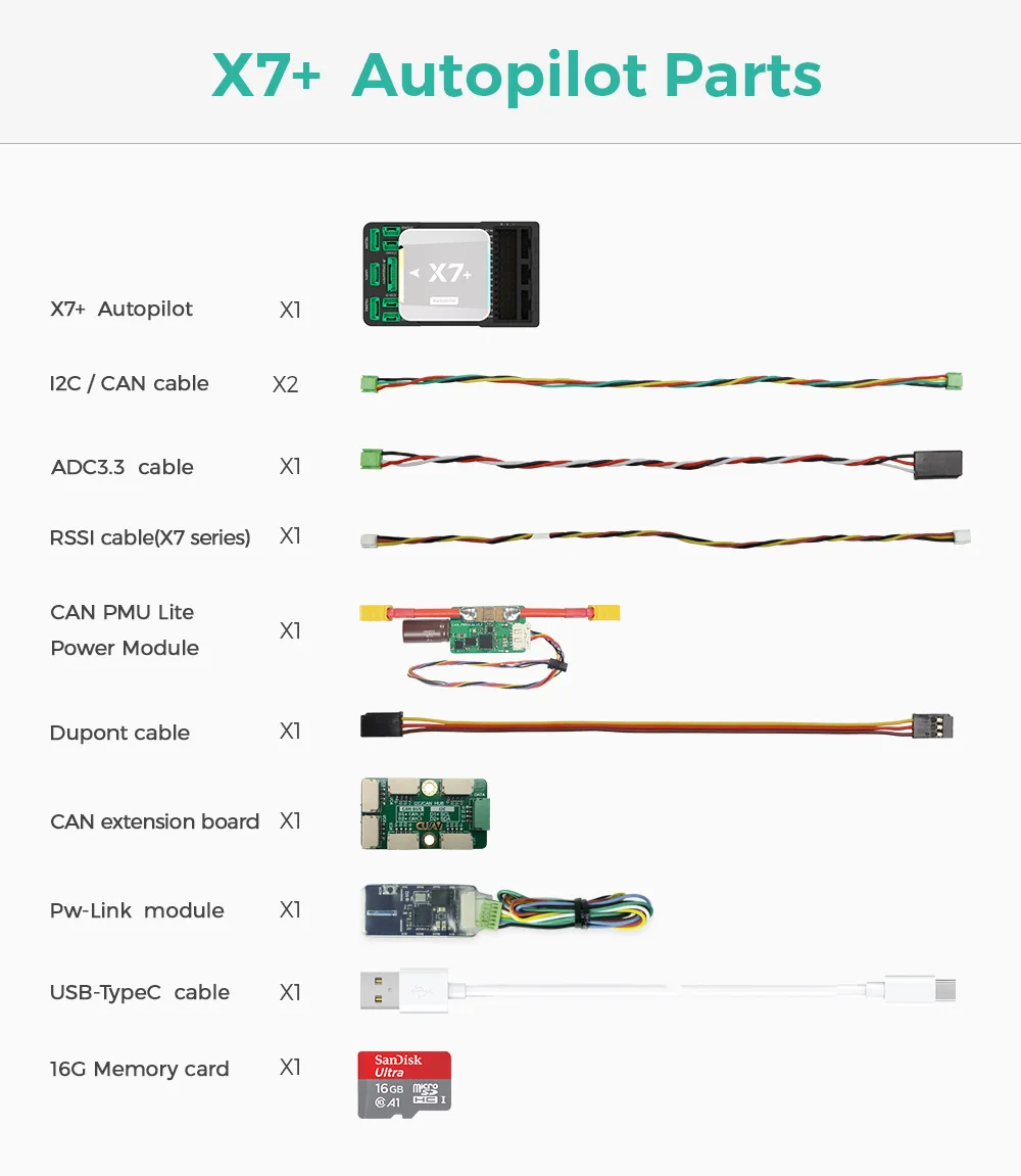 Cuav X7+ Pro Pixhawk Autopilot Flight Controller With Gps Neo3 Pro ...