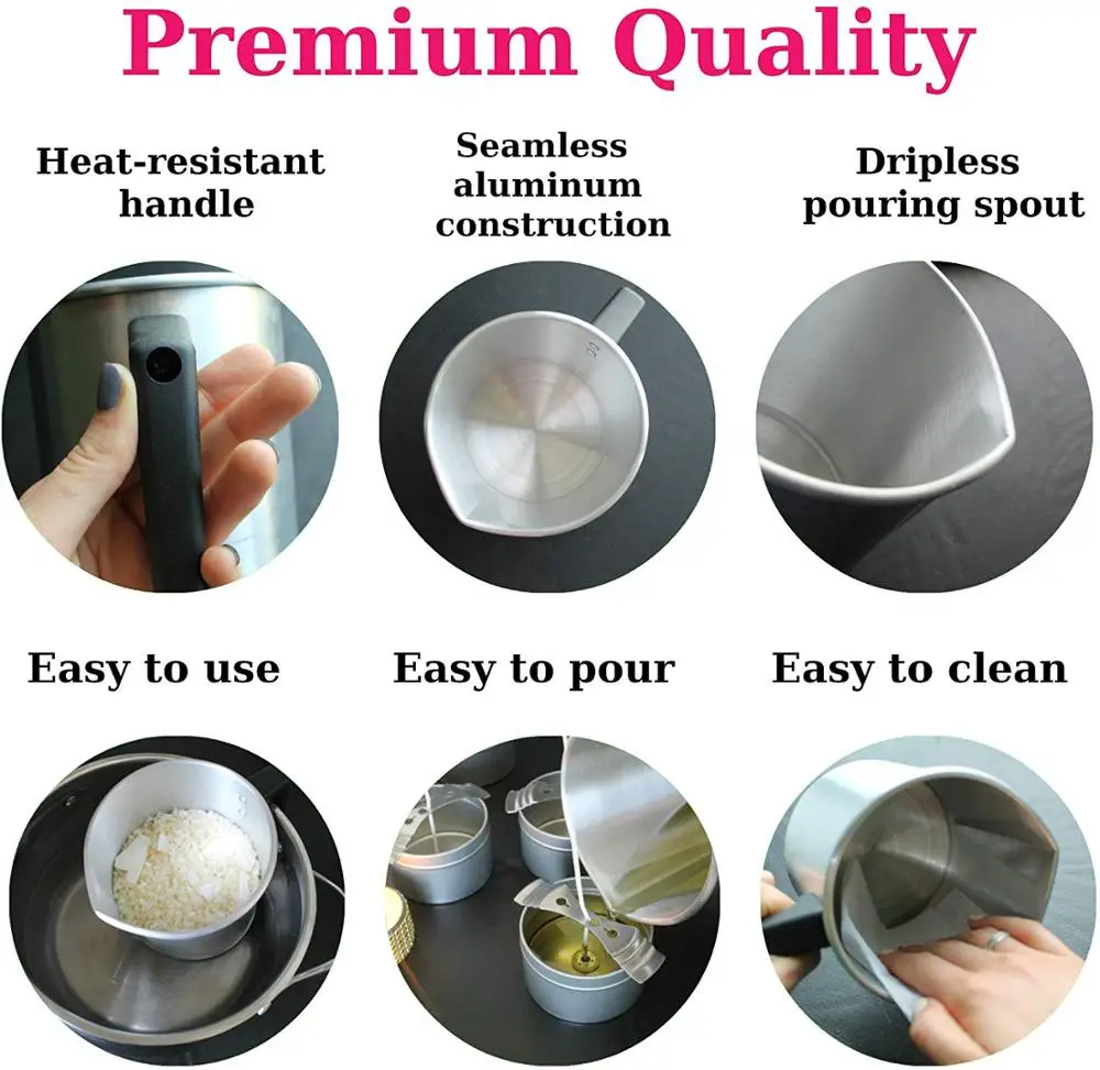Aluminum Candle Making Pouring Pot/candle Making Pitcher - Buy Aluminum ...