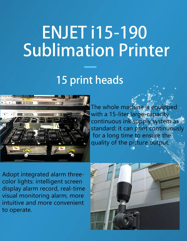 Enjet 15 Print Heads For Textile Printing Sublimation Printer - Buy 15 ...