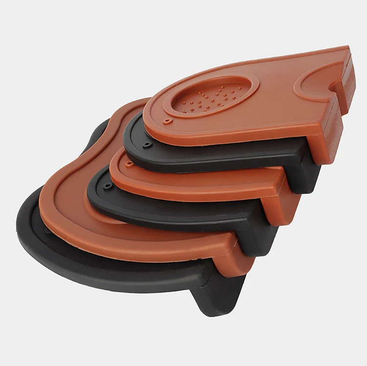 Anti Slip Compression Corner Pad Silicone Coffee Tamper Mat Espresso ...