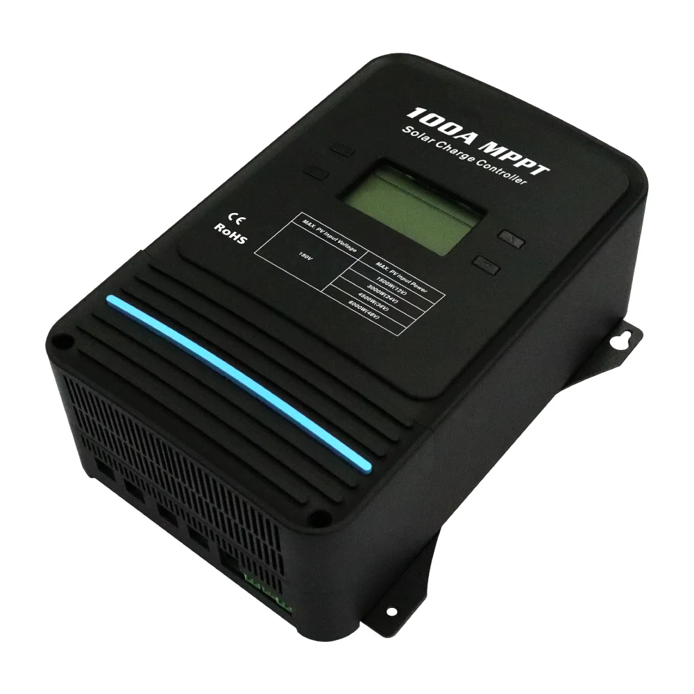 M48100F DC Charge Controller - MPPT Fan Cooling Solar Regulator