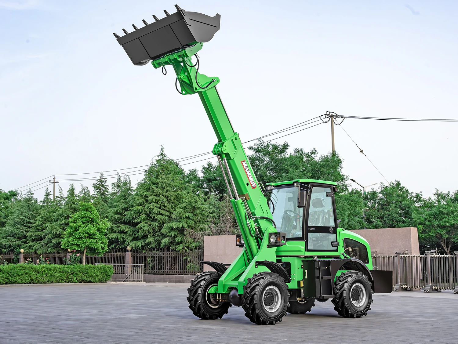 1600kg Telescopic Loader - Efficient Wood Handling Solutions